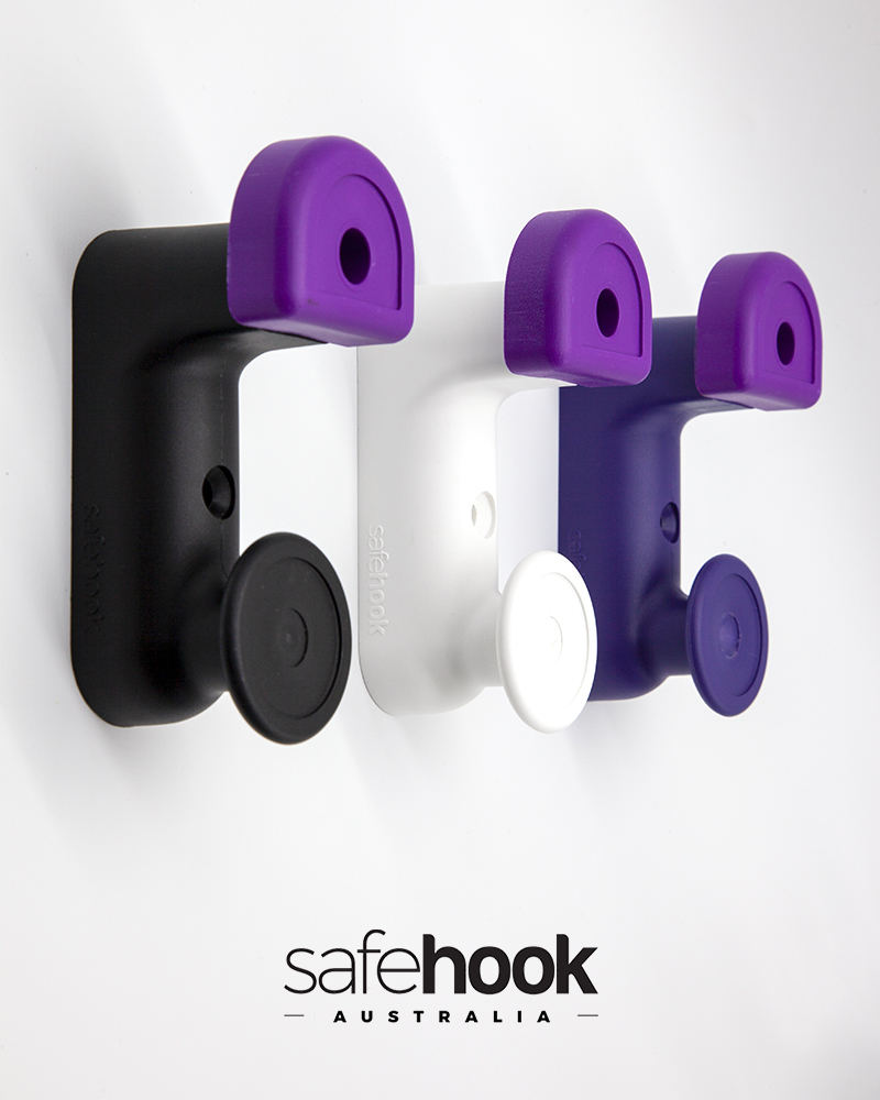 New Colours - Violet OZ-hook Button's Now Available - Safe Hook